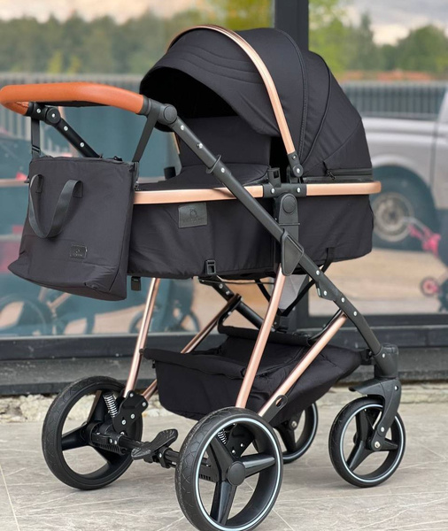 Коляска 2в1 Ining Baby V7 трансформер детская от 0-3 лет С реверсивным ...