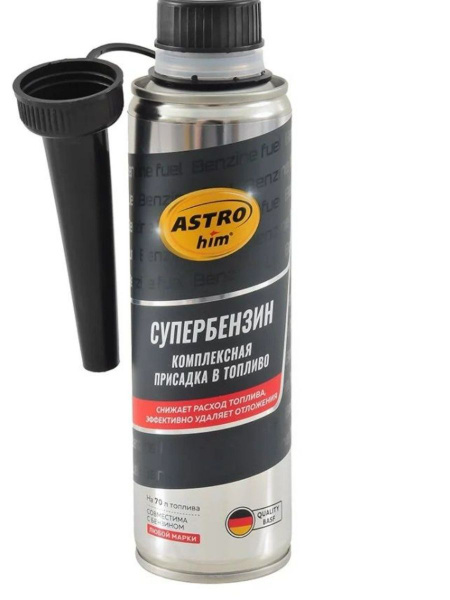 Комплексная присадка в топливо "СУПЕРБЕНЗИН" 300мл ASTROhim /1/12 - купить в интернет-магазине ...