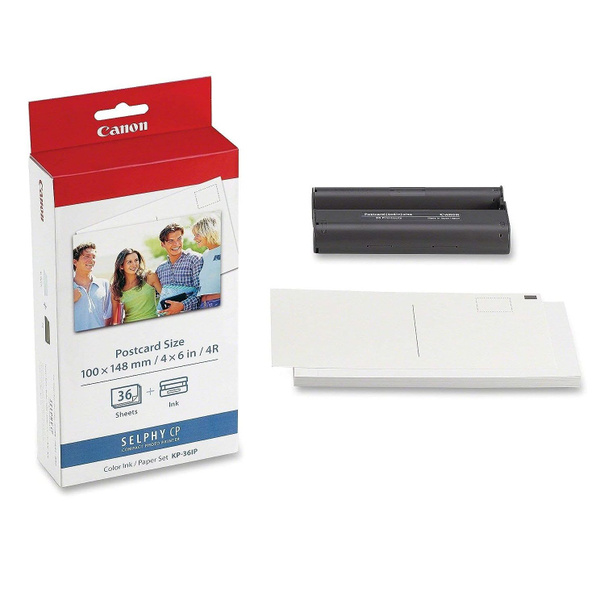 Расходник для печати Canon Cart-Canon-KP-108, Набор CMY, для термосублимационного принтера ...