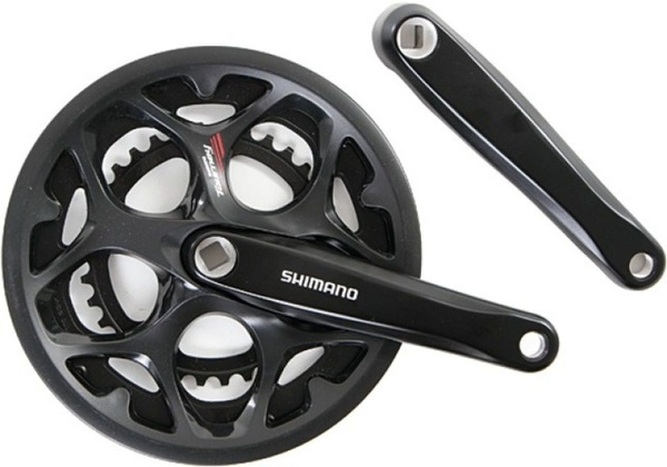 Система шатунов Shimano Tourney, A070, 170мм, Кв, 50/34, защ, с болтами ...