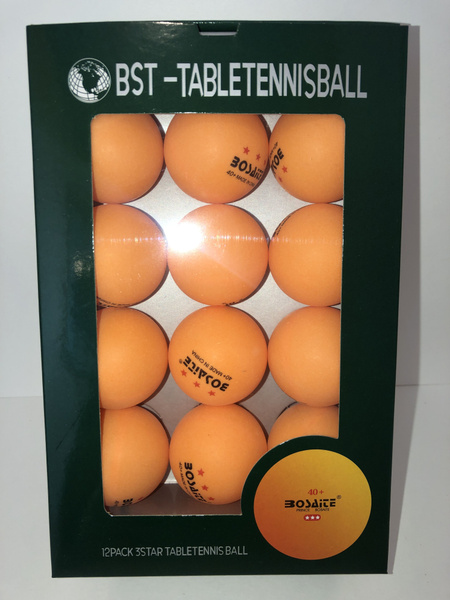 Набор мячиков Bosaite для пинг понга на листе 12 шт в упаковке - купить ...