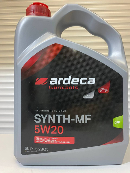 Моторное масло ARDECA 5W-20 Синтетическое - купить в интернет-магазине ...