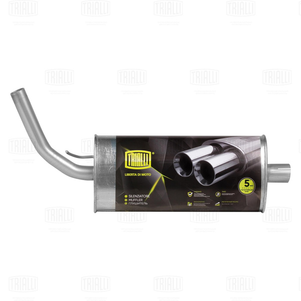 TRIALLI Глушитель для автомобилей Лада 2123 (с 2004 г.) основной нового ...