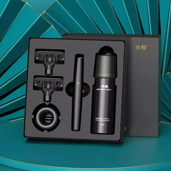 Xiaomi набор для бритья Mijia Lemon Razor H303-5, черный - купить с ...