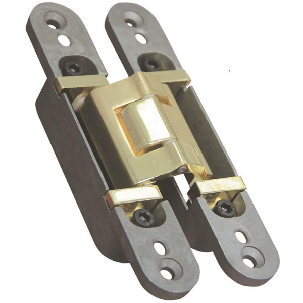 Петля дверная скрытого монтажа КТ (140 x 24 x 25) (комплект -2 шт ...