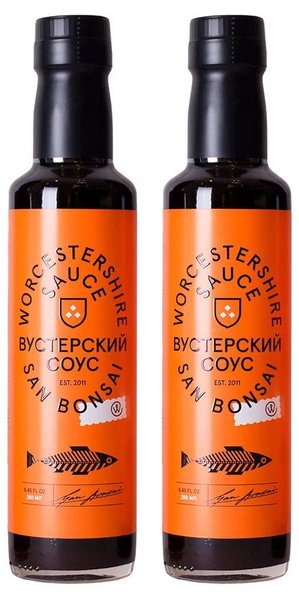 Соус SanBonsai Вустерский, 2 уп по 250 мл - купить с доставкой по ...