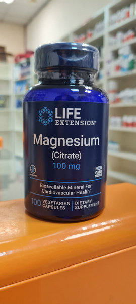 Life Extension Magnesium Citrate 100 mg 100 capsules Лайф Экстеншн ...