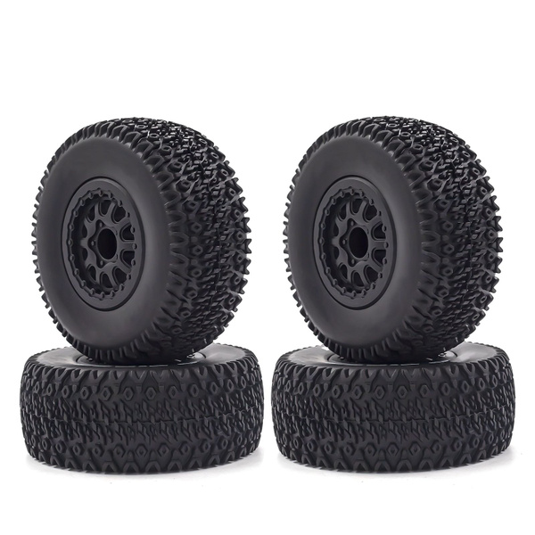 RC Crawler Rubber Tyres RC Car Tyres 4pcs 12mm Hex Замена для 1/10 ...