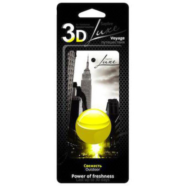 SAPFIRE Professional, Ароматизатор подвесной Sapfire 3D гелевый ...