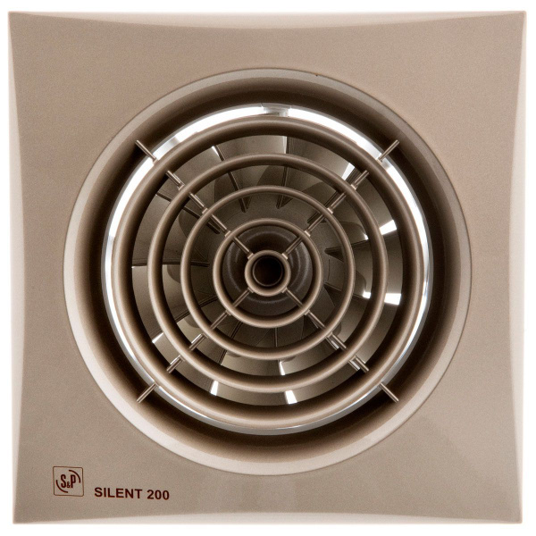 Вентилятор SILENT-200 CZ CHAMPAGNE (220-240V 50HZ) RE - купить с ...