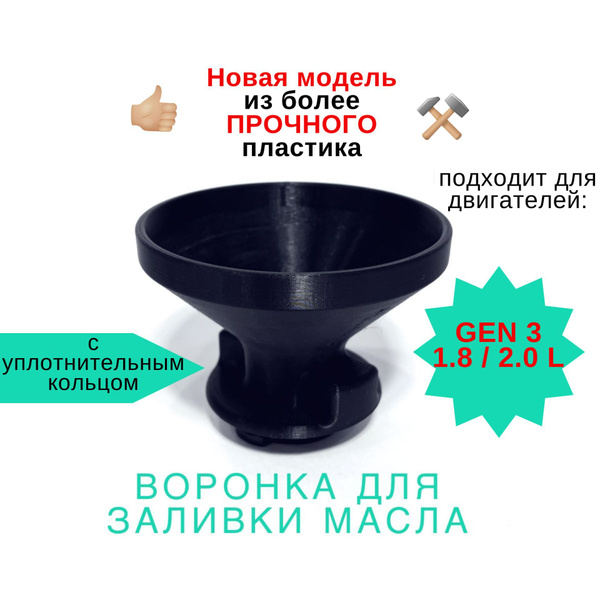 Воронка автомобильная для масла (ВАГ VAG Volkswagen Шкода Skoda) GEN 3 ...