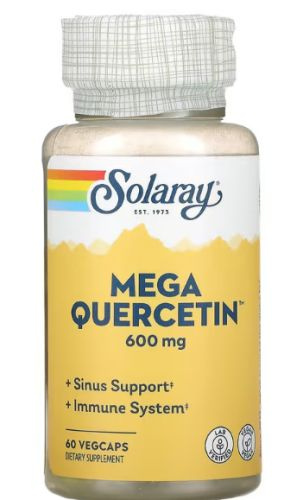 Спортивные витамины Mega Quercetin 600 mg (Мега Кверцетин 600 мг) 60 ...