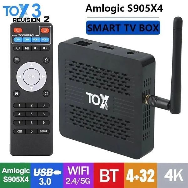 Медиаплеер TOX TOX3, RJ-45 Ethernet, USB, HDMI, черный, Android купить ...