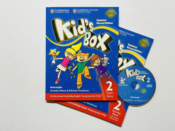 Kid's Box 2, Updated Second Edition, Pupil's book + Activity book + CD диск | Nixon Caroline ...