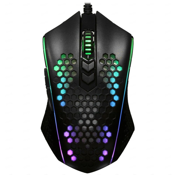 Мышь проводная Redragon Memeanlion Honeycomb 70959, черный - купить по ...