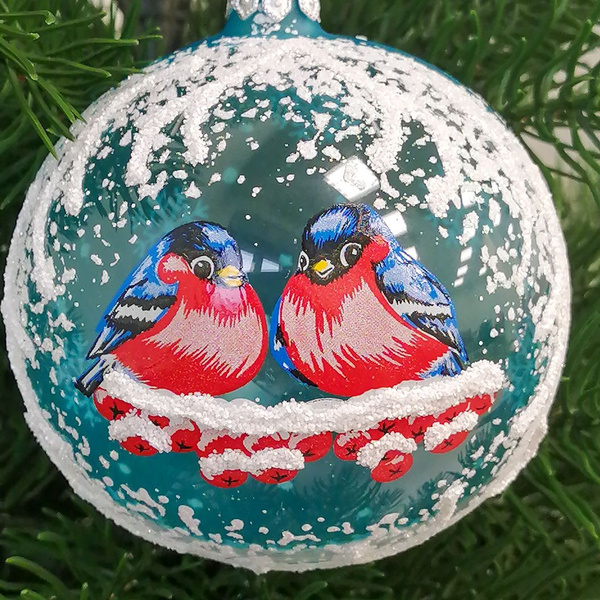 Ёлочный шар Ёлочка "Новогодний", диаметр 7 см, купить по выгодной цене ...