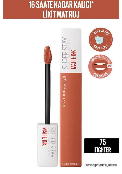 Характеристики Губная помада Maybelline New York Super Stay Matte Ink ...