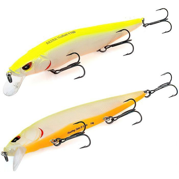 Воблер Минноу (Minnow) Akara Mullet 110F купить c доставкой на OZON по ...