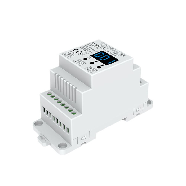 AC220V DIN-рейка 2 канала 2CH Симистор переменного тока Диммер DMX ...