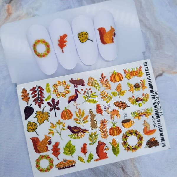 Anna Tkacheva, 3D хрустальный Слайдер, Наклейки для ногтей 3D1049 (crystal) - купить с доставкой ...