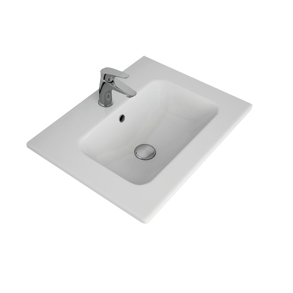 Раковина Lemark Эйфория-60 Еврокомфортx60.8 см, белый купить по доступной цене с доставкой в ...