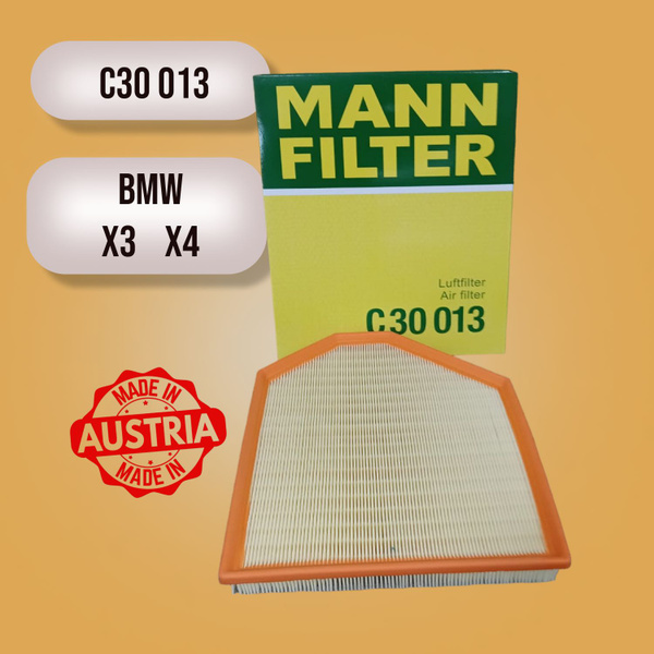 Фильтр воздушный Воздушный фильтр MANN-FILTER C 30 013 - купить по выгодным ценам в интернет ...