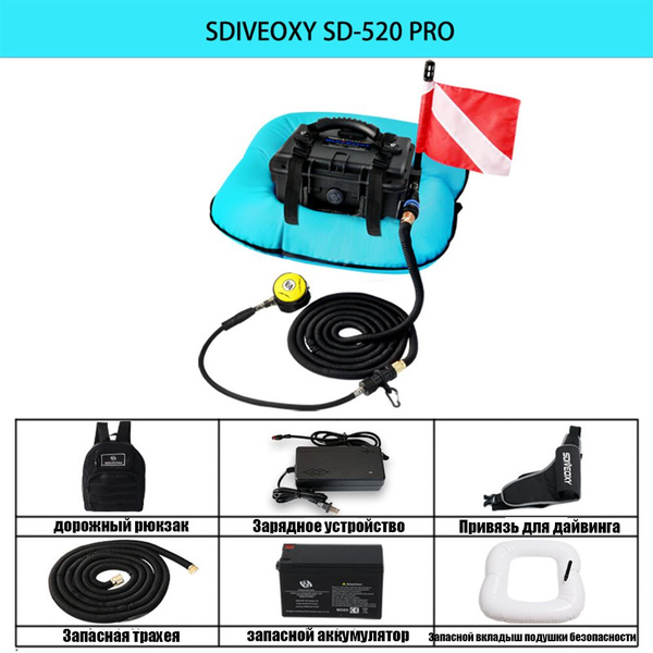 SDIVEOXY Набор для снорклинга - купить с доставкой по выгодным ценам в интернет-магазине OZON ...