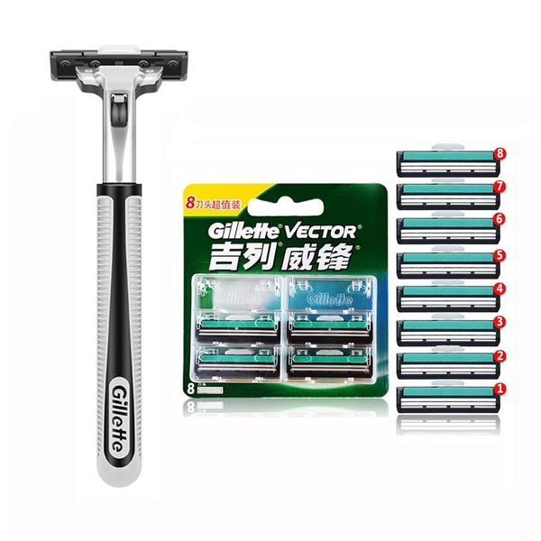 Gillette Vector 2 для мужской бритвы, с 10 лезвиями - купить с ...