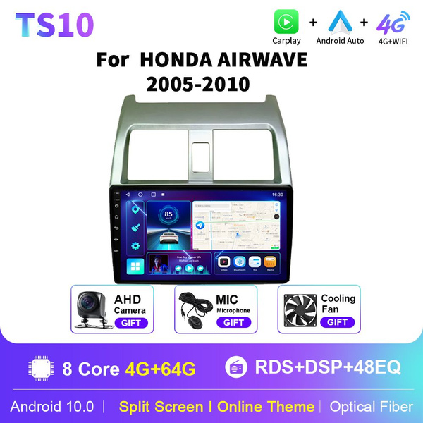 для HONDA AIRWAVE 2005-2010 Android 10 4G WIFI Carplay Android авто GPS навигация без DVD плеер ...