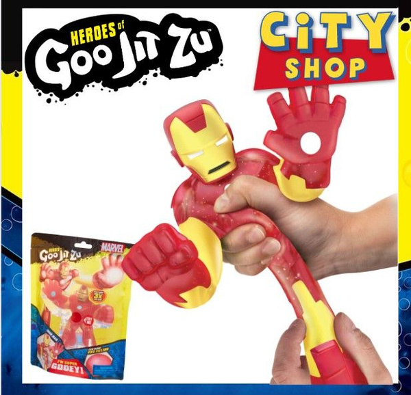 Гуджитсу Игрушка тянущаяся фигурка Железный человек ТМ GooJitZu ...