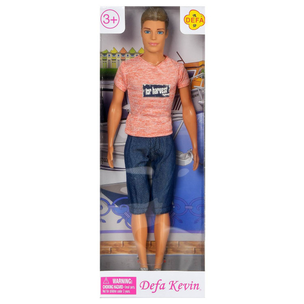 Кукла Defa Kevin Юноша в коралловой футболке 30 см - купить с доставкой ...