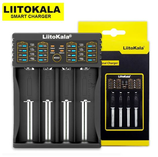 Зарядное устройство для аккумуляторных батареек LiitoKala - купить по ...