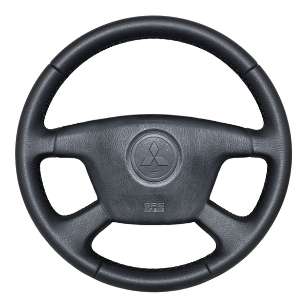 Оплетка на руль Mitsubishi Lancer 9 для руля без штатной кожи 4-х спиц ...