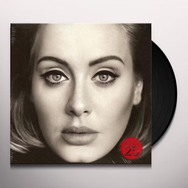 Adele. 25 (1 LP) - новая запечатанная виниловая пластинка - купить с доставкой по выгодным ценам ...