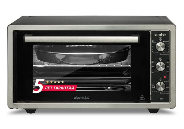 Мини-печь Simfer M4577, 45 л купить по низкой цене с доставкой в интернет-магазине OZON (1300339986)