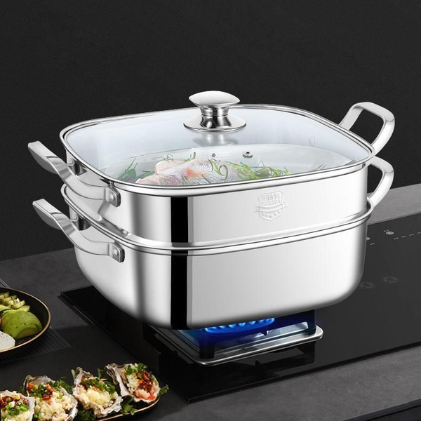 Пароварка, Нержавеющая сталь, 1 яруса купить по выгодной цене с ...