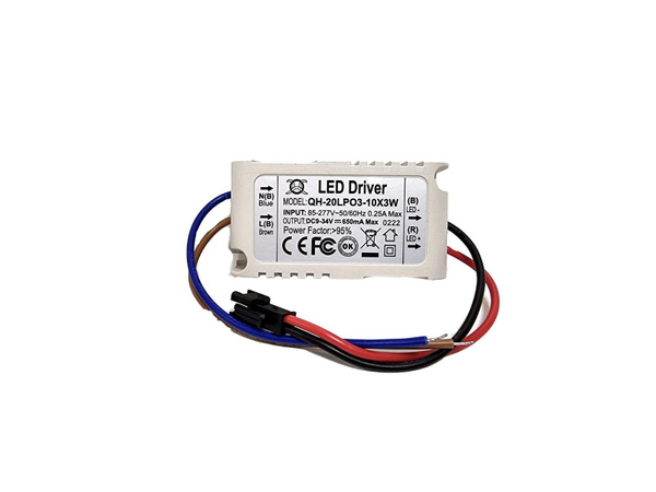 Блок питания (LED Driver), 9-34 В, 650 мА., 220 В. - 4 штуки купить на ...