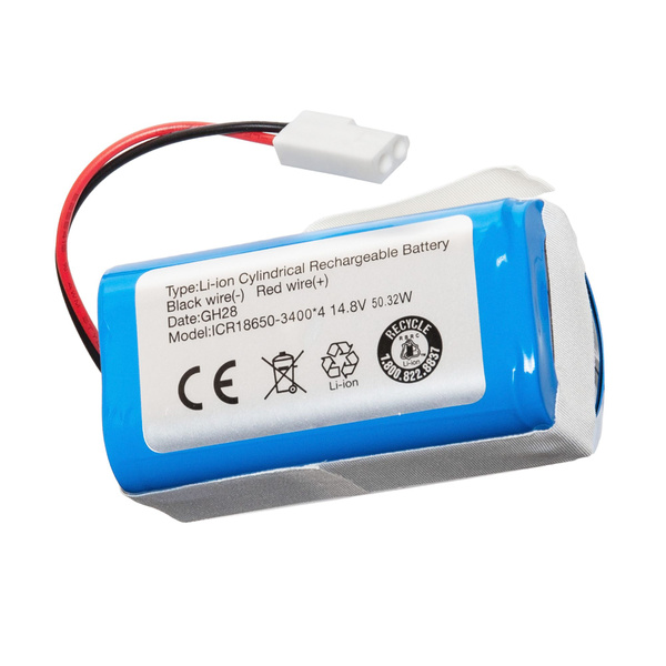 Аккумулятор, батарея 3400mAh H18650CH-4S1P для пылесоса Tefal RG7455WH ...
