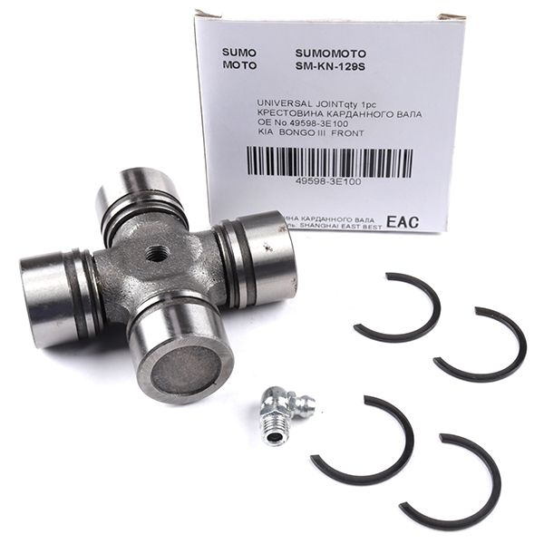 Крестовина карданного вала SM-KN-129S SUMOMOTO; OEM 49598-3E100; KIA ...