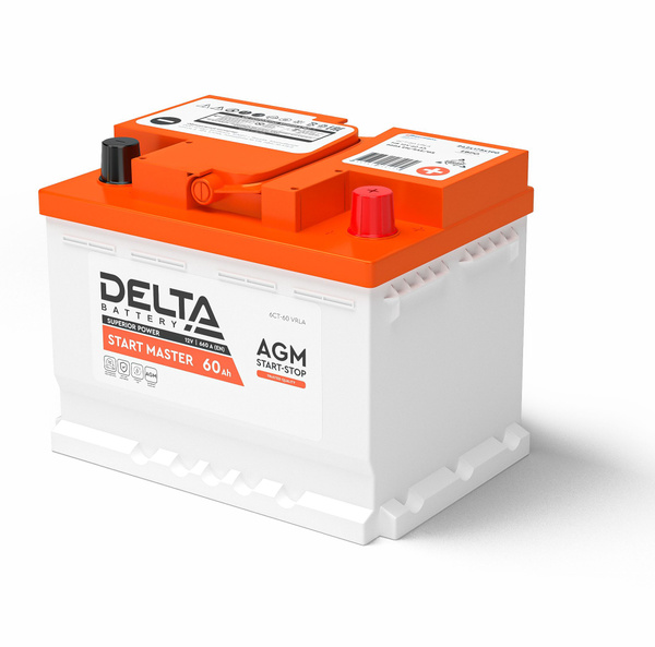 Аккумулятор для мототехники Delta Battery DELTA START MASTER_60 купить ...