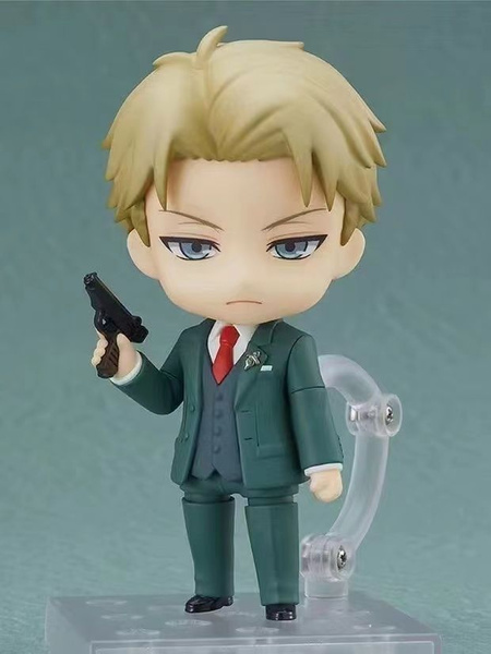 фигурка, Spy Family,Loid Forger ,cartoon version figure(can change face ...