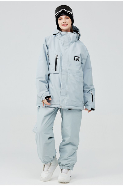 Комплект верхней одежды Мужской, Женский ARCTIC QUEEN Погоны, Капюшон круглый Зима, размер 52 ...