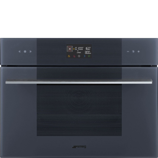 Компактный духовой шкаф Smeg SO4102M1G, комбинированный с микроволнами ...