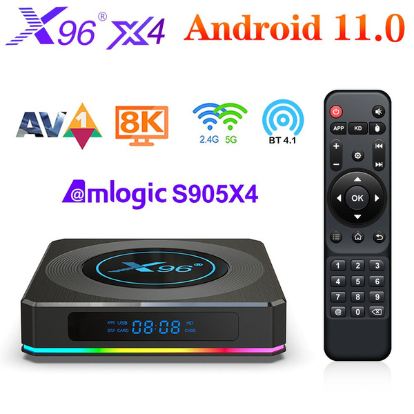 Медиаплеер Vontar X96 X4, USB, HDMI, RJ-45 Ethernet, Android купить по низкой цене с доставкой в ...