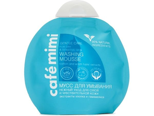 Мусс Для Умывания Сухой И Чувствительной Кожи Caf mimi Gentle Care купить на OZON по низкой цене ...