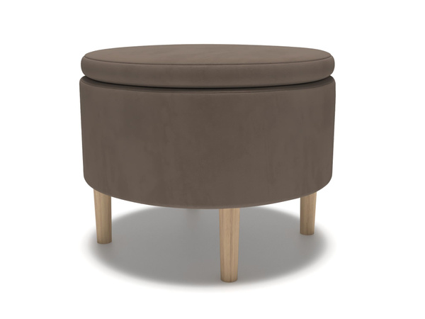 Пуф Soft Element Кай, Велюр искусственный, 54х54х45 см купить c доставкой на OZON по низкой цене ...