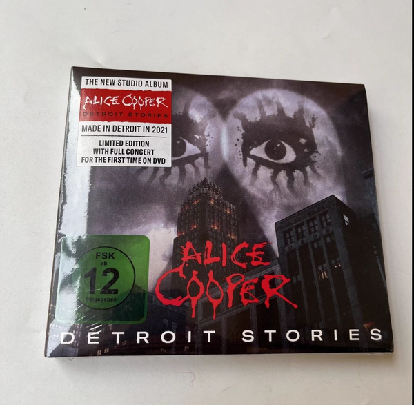 CD Алиса Купер "Детройтские Истории" CD+DVD Оригинальный, новый ...