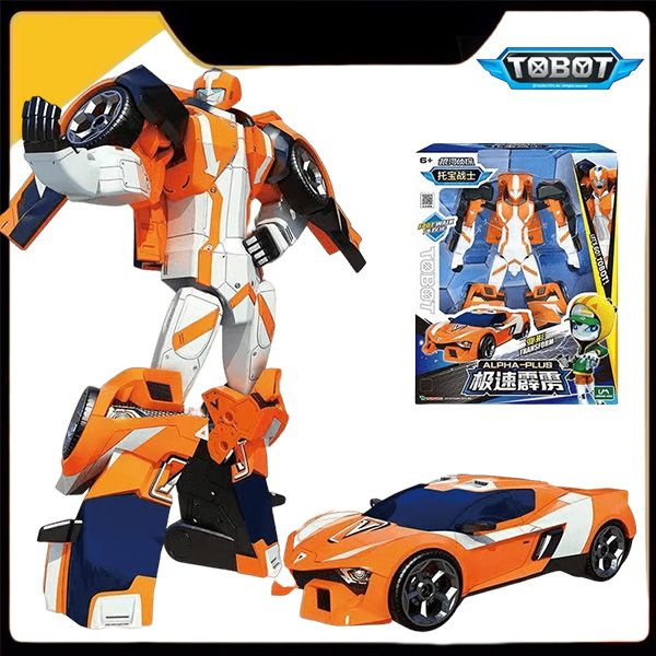 Робот Трансформер Tobot, Тобот ALPHA-PLUB, YoungToys,Подарки на день ...
