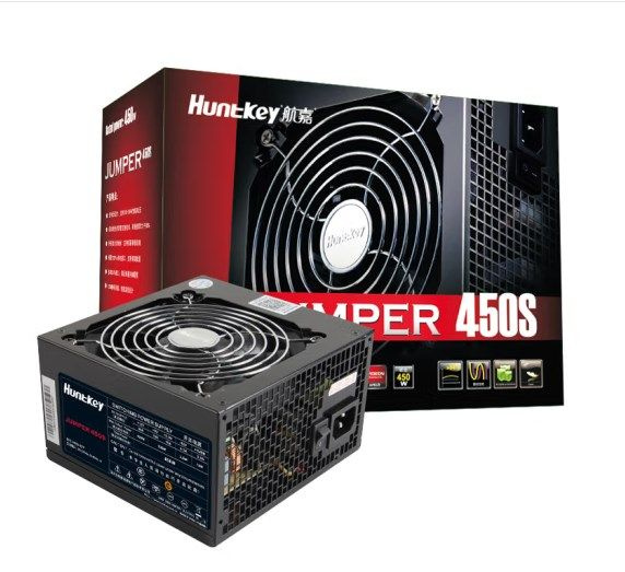 HUNTKEY Блок питания компьютера JUMPER-S, 450 Вт (JUMPER450S) - купить с доставкой по выгодным ...
