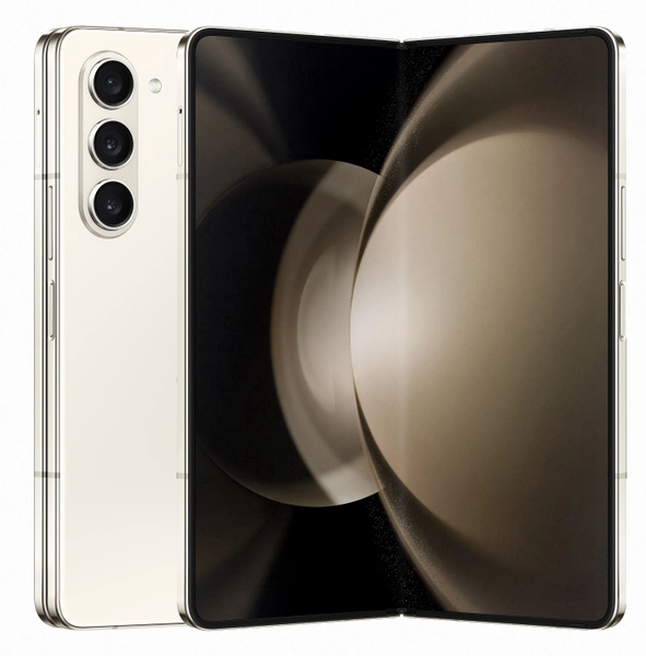 Смартфон Samsung Galaxy Z Fold 5 5G 12/512Gb бежевый (SM-F946BZECCAU ...